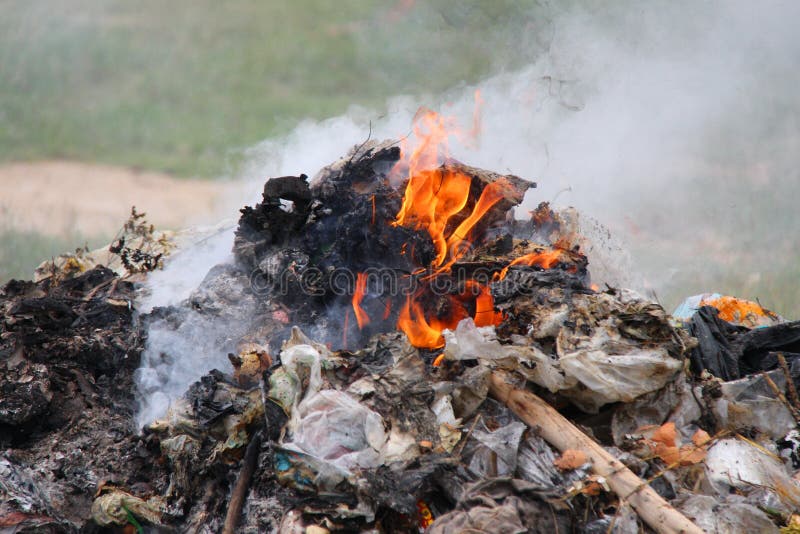 Burning fire and smoke stock image. Image of wood, white - 64069007
