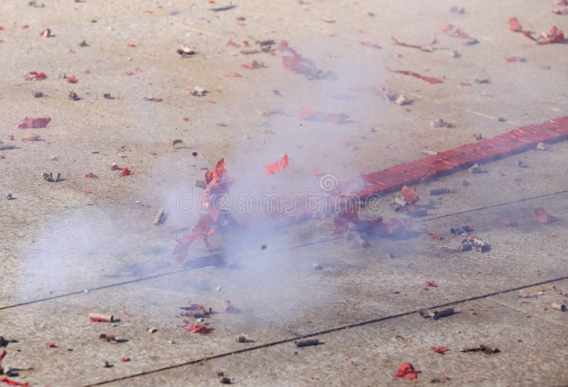 Burning firecracker stock image. Image of christmas, anniversary - 40333885