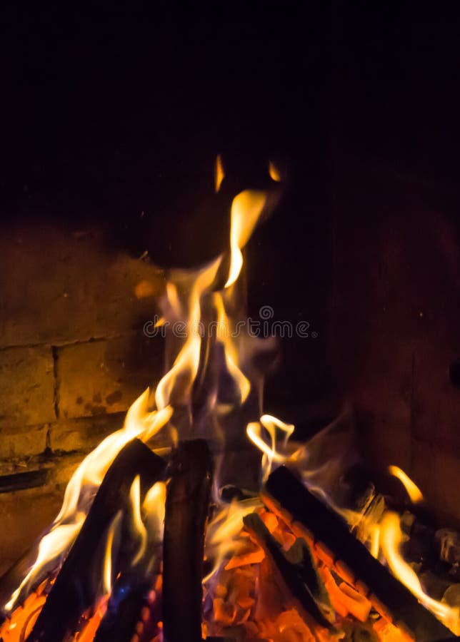 Warmth by the Fire stock photo. Image of roaring, blazing - 1608702