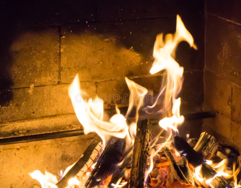 Warmth by the Fire stock photo. Image of roaring, blazing - 1608702