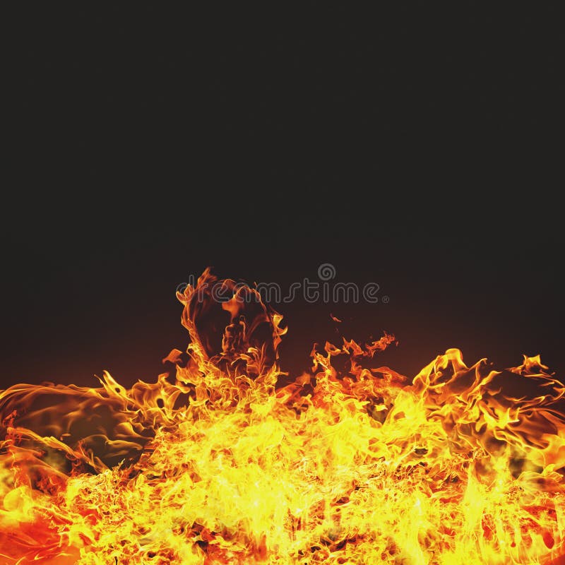 Burning flame stock image. Image of reflection, abstract - 59110049
