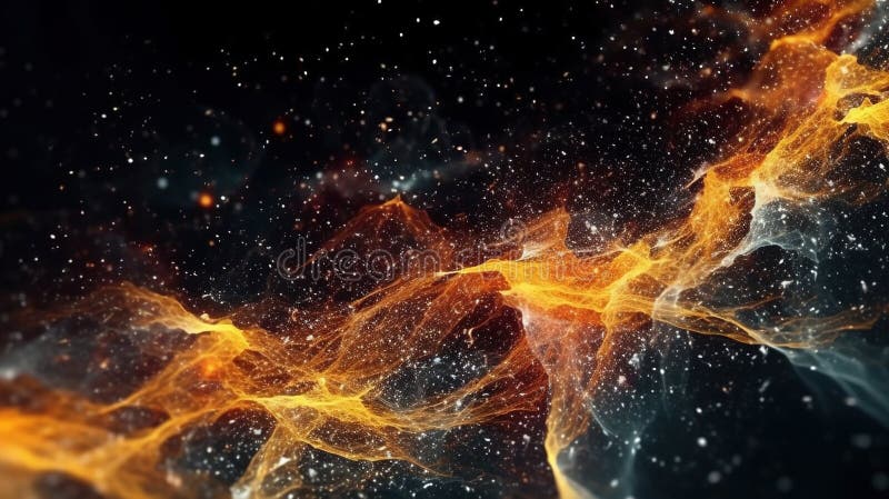 Burning Flame or Fire on Surface Selective Focus Dark Sky Abstract ...