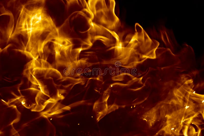 Burning stock photo. Image of exothermic, flame, rapidity - 34714100