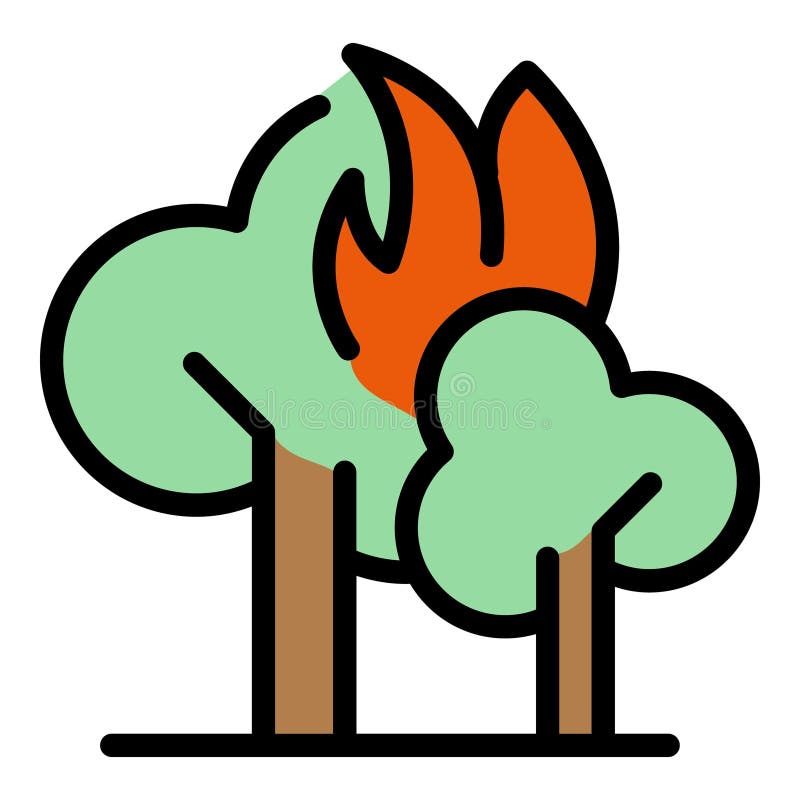 Bushfire Icon Stock Illustrations – 500 Bushfire Icon Stock ...