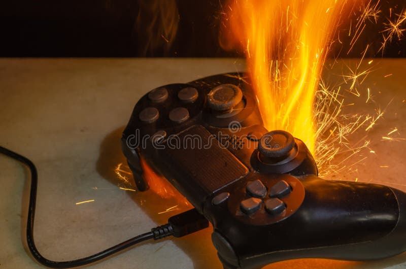 Burning Gamepad Stock Photos - Free & Royalty-Free Stock Photos from ...