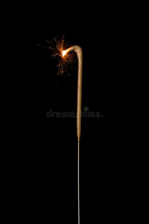 Golden Sparkler Fireworks Form the Year 2025 Against a Vibrant Red ...