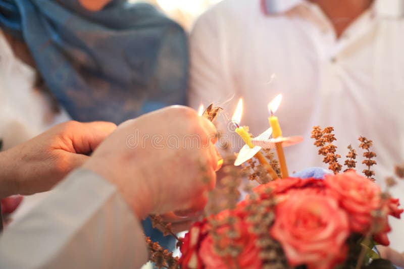 Burning Hair Tradition stock photo. Image of dress, giving - 32210374