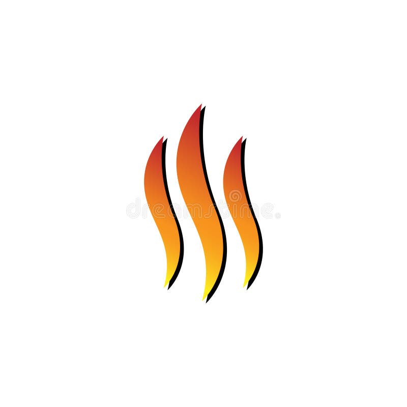 Burning Icon Vector for Graphic Design, Logo Stock Vector ...