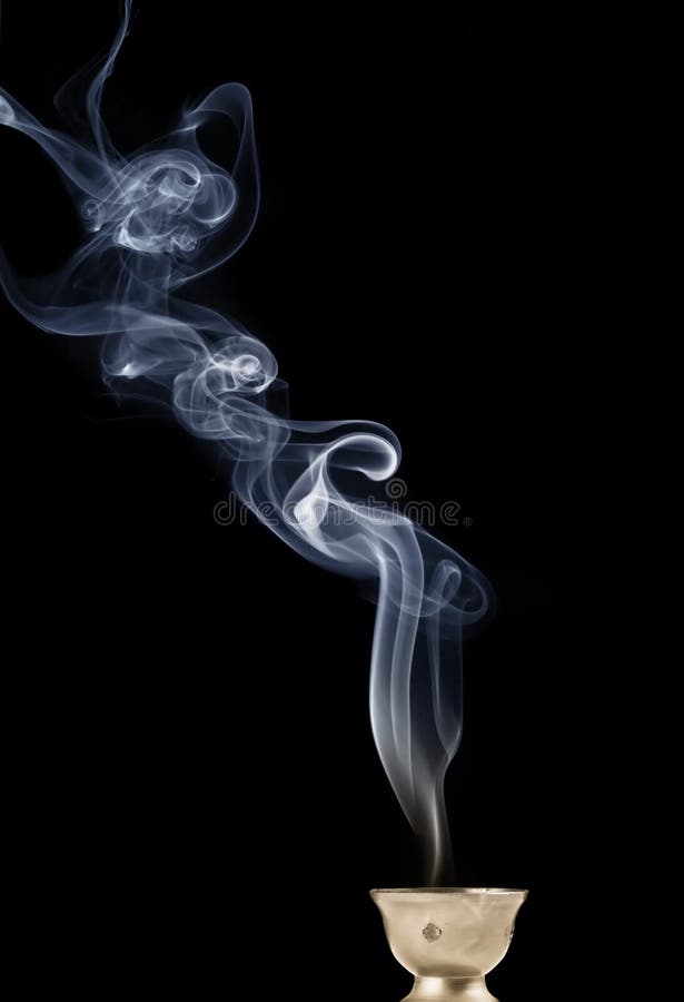 Incense smoke wisps stock image. Image of essence, scent - 15243109