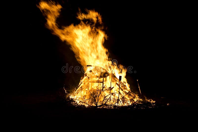 Burning inferno stock image. Image of sizzle, glow, fire - 16325395