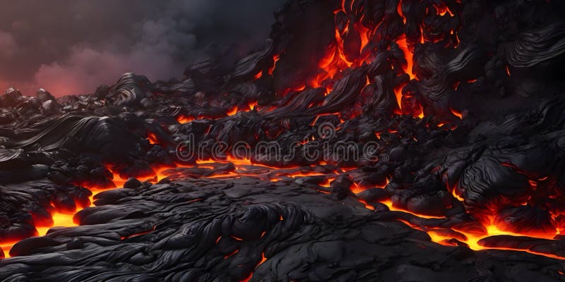 Burning Lava Abstract Background Stock Image - Image of motion, fuel ...