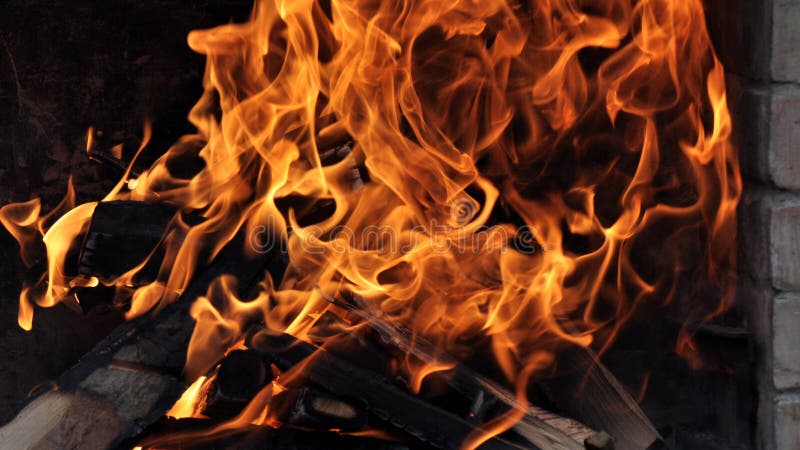 Burning log and fire stock image. Image of closeup, abstract - 109158455