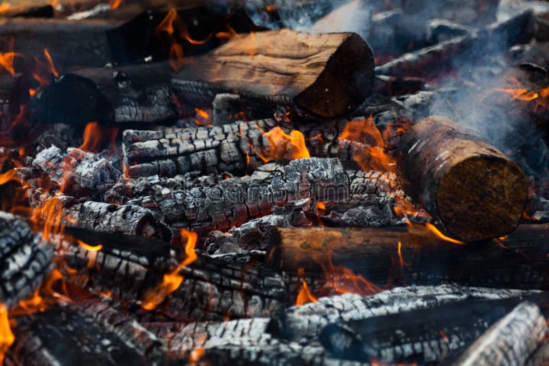Burning Log stock image. Image of heat, wood, backgrounds - 25605815