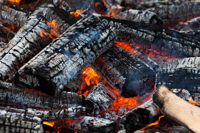 Burning Log stock image. Image of heat, wood, backgrounds - 25605815