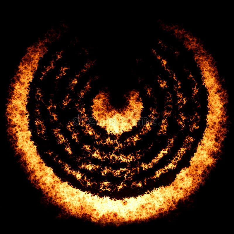 Burning logo stock illustration. Illustration of element - 56385982