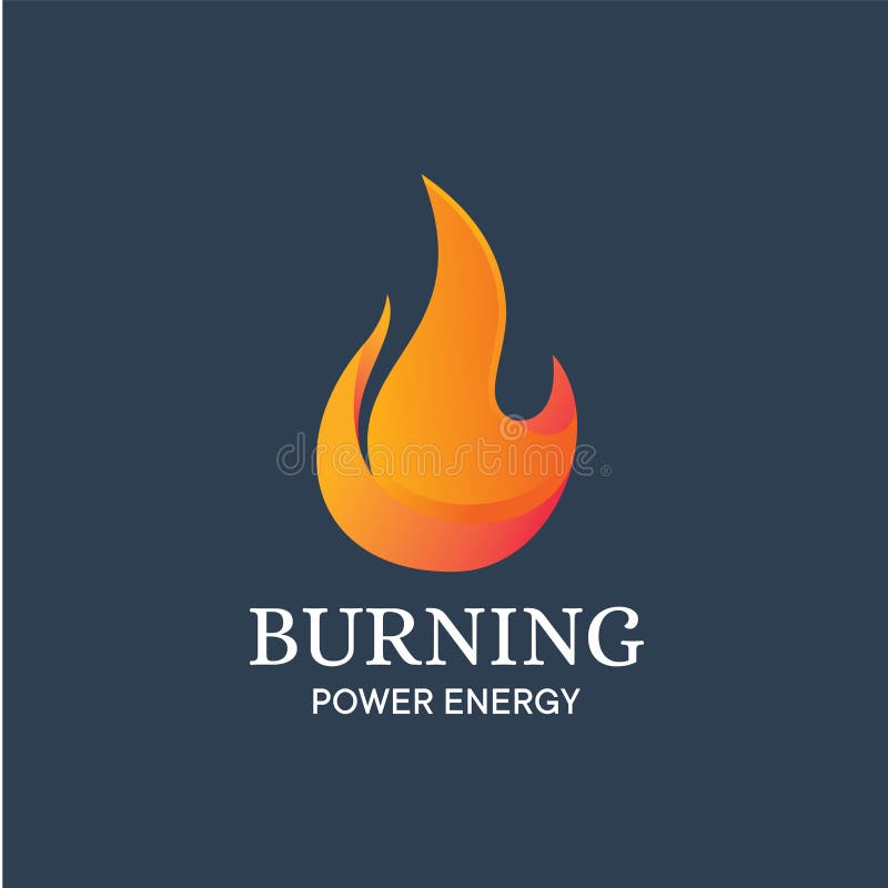 Burning Logo Design Template Inspiration - Vector Stock Vector ...