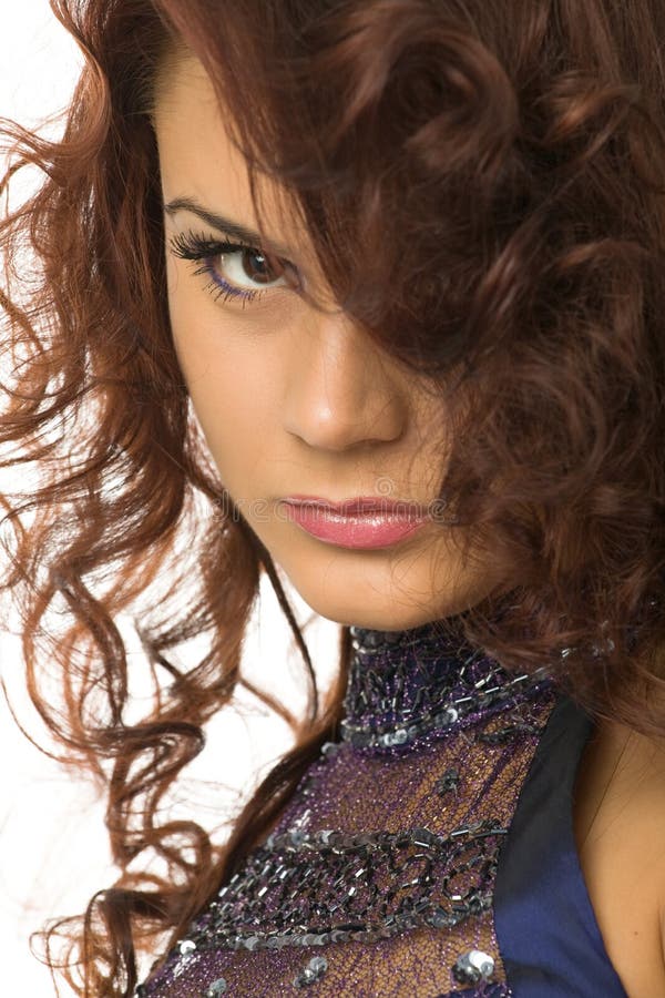 Burning look stock image. Image of fashion, human, fierce - 4292515