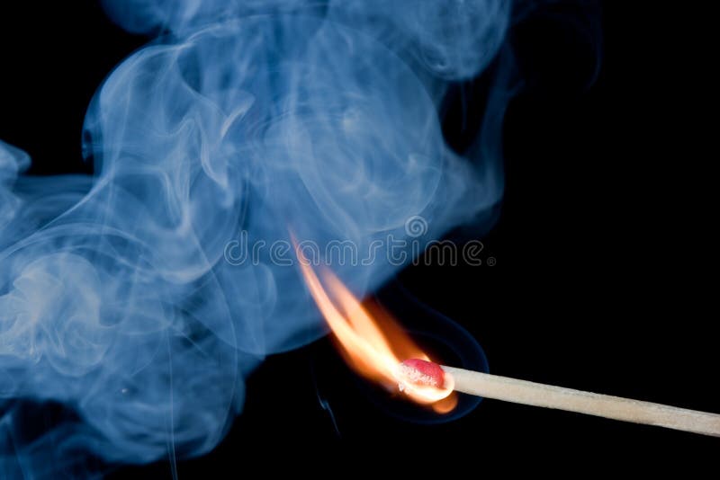 Blue Flame stock photo. Image of flame, element, wooden - 4461984