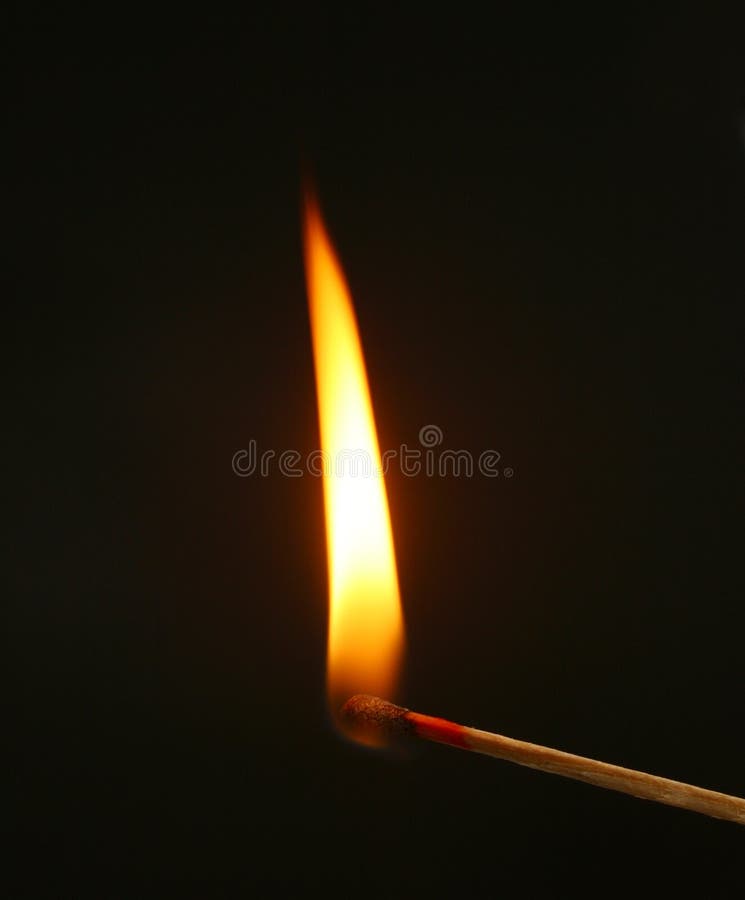 Flaming match stock photo. Image of striking, burn, fire - 2894