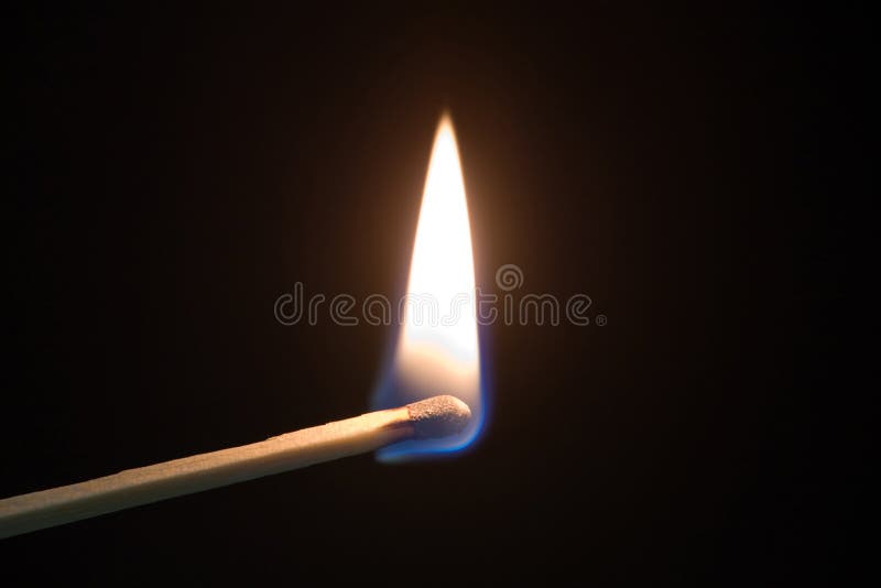 Burning Match stock photo. Image of igniting, matchstick - 2408962