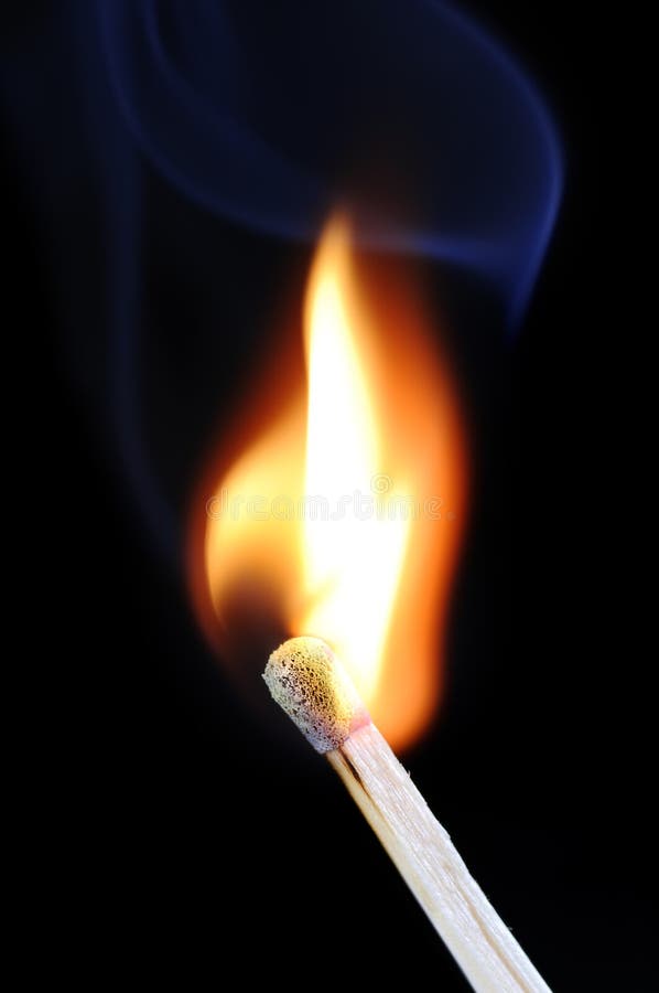Blue Flame stock photo. Image of flame, element, wooden - 4461984