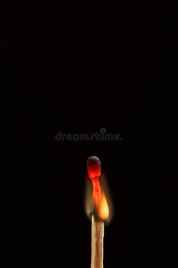Match with the Flame Isolated Stock Photo - Image of grow, change ...