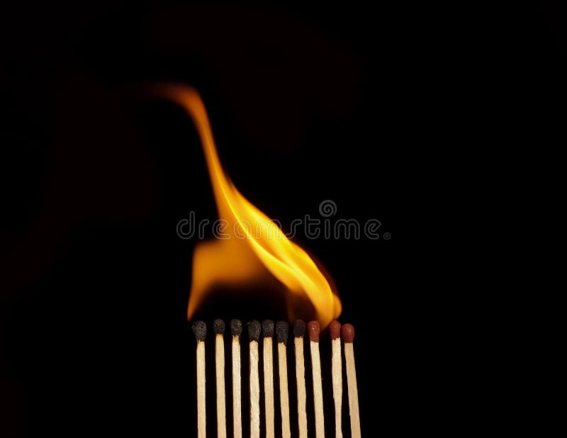 Burning matches stock image. Image of match, flare, blaze - 36479235