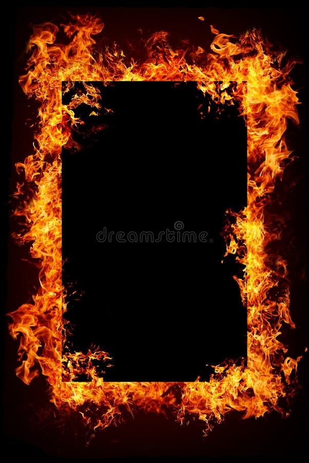 Burning Objects and Objects in Fire Stock Illustration - Illustration ...