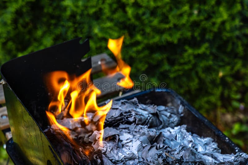 Burning Old Documents Secret Stock Photos - Free & Royalty-Free Stock ...