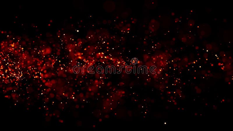 Burning Orange Hot Sparks Rise from Fire Seamless Loop ,Fire Particles ...