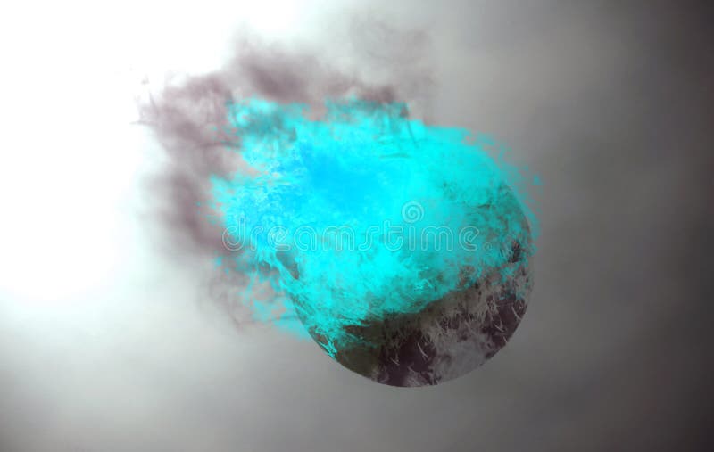 The burning Orb stock illustration. Illustration of background - 55083512