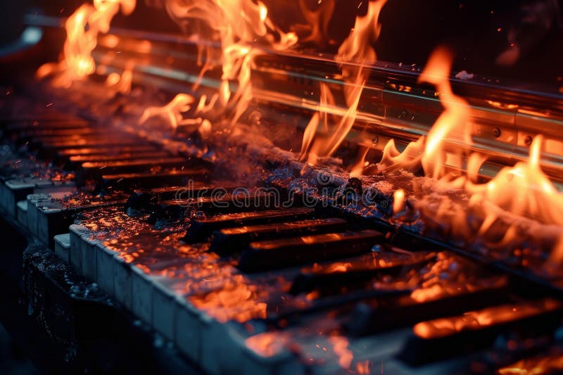 289 Piano Keyboard Fire Stock Photos - Free & Royalty-Free Stock Photos ...