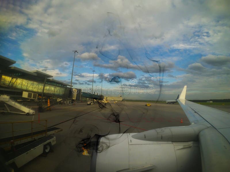 Burning plane crash stock photo. Image of green, damaged - 15848232