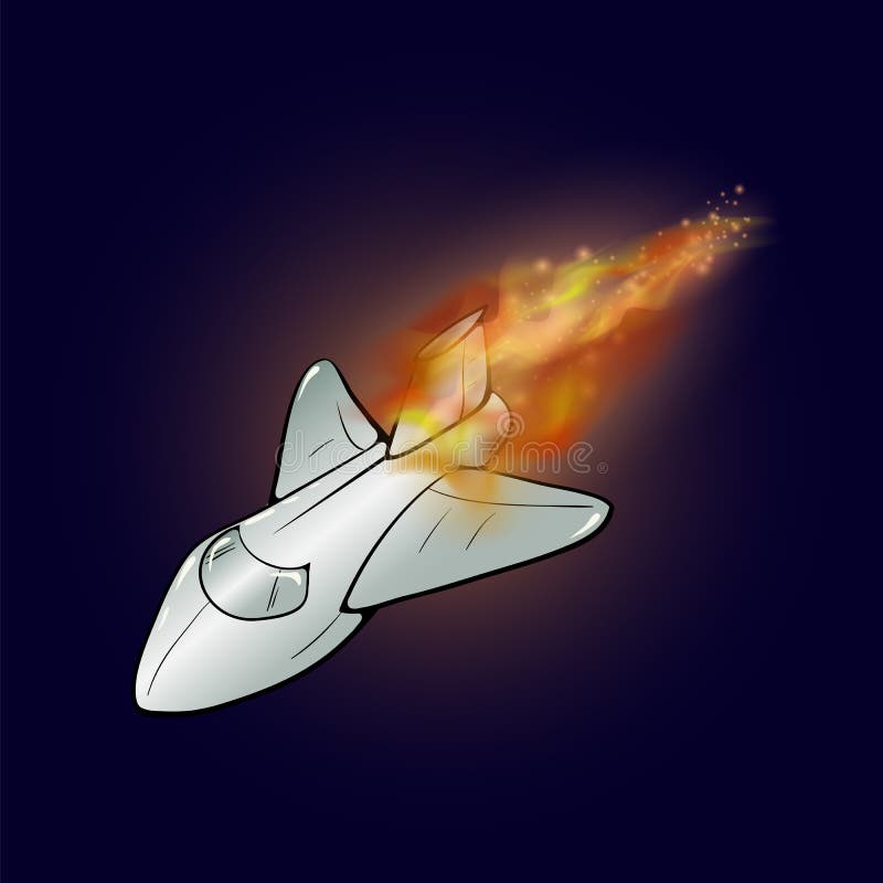 Burning Airplane Stock Illustrations – 698 Burning Airplane Stock ...