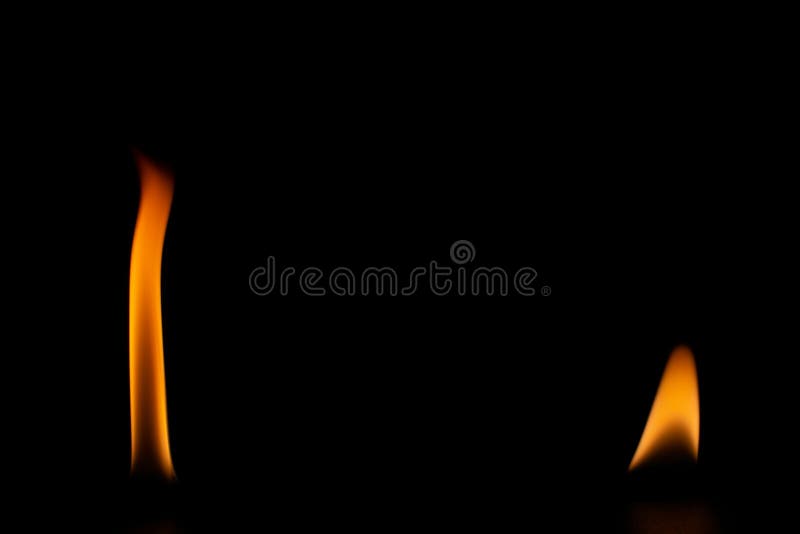 Burning Power of the Flame, Flames, and Burning Sparks Close-up, Fire ...