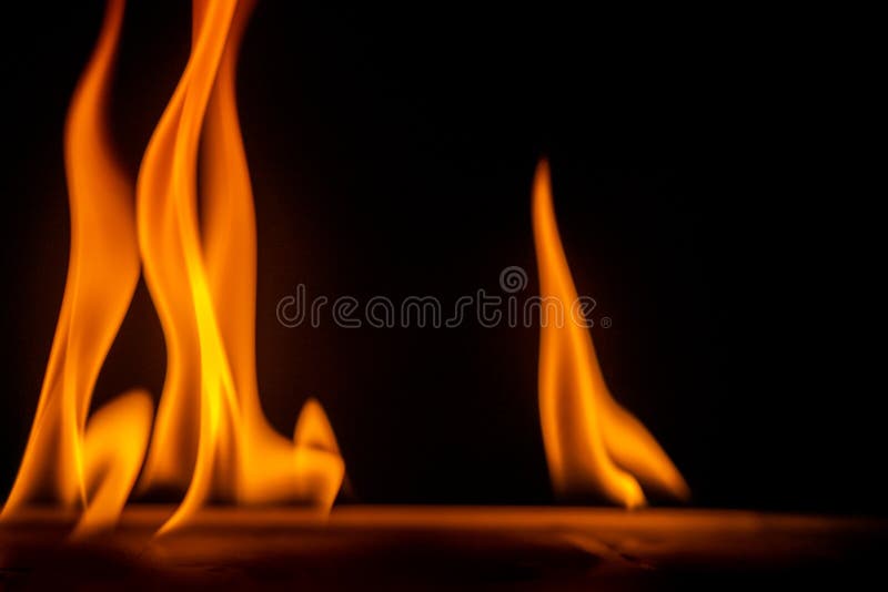 Burning Power of the Flame, Flames, and Burning Sparks Close-up, Fire ...