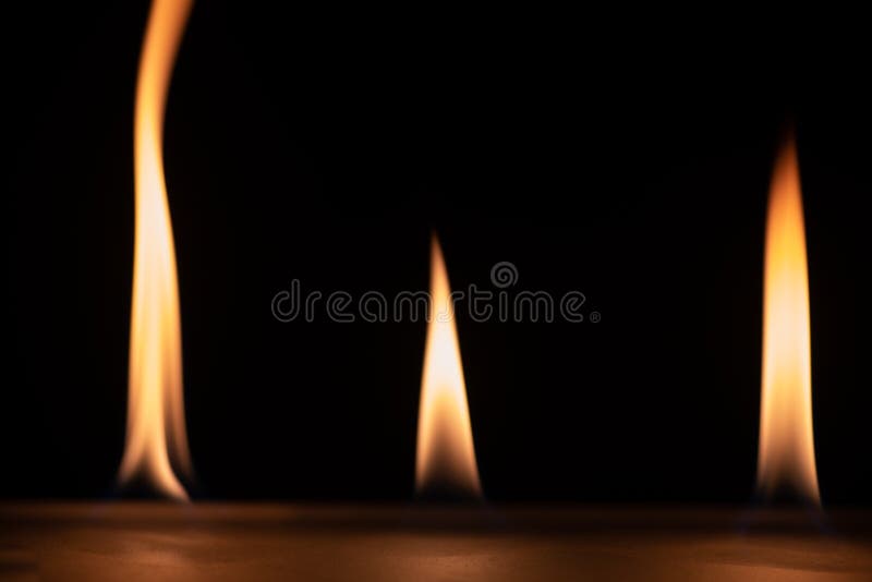 Burning Power of the Flame, Flames, and Burning Sparks Close-up, Fire ...