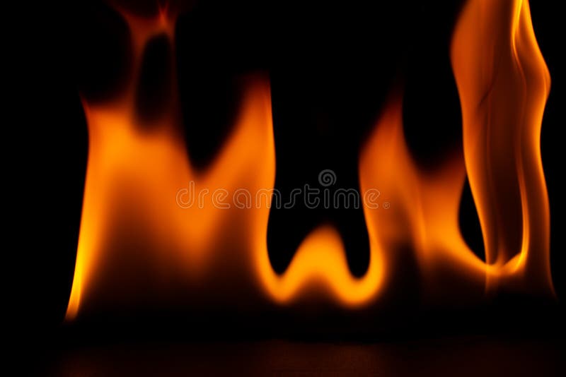 Burning Power of the Flame, Flames, and Burning Sparks Close-up, Fire ...