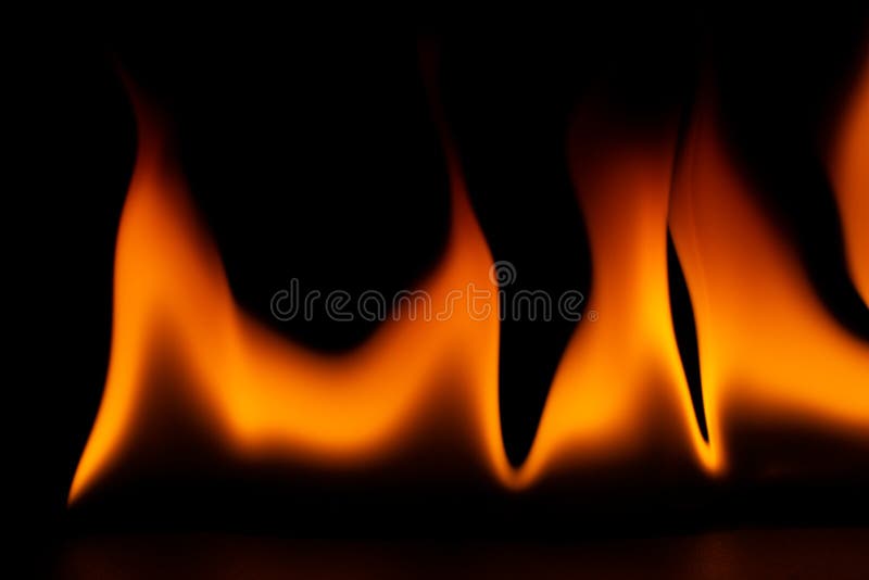 Burning Power of the Flame, Flames, and Burning Sparks Close-up, Fire ...