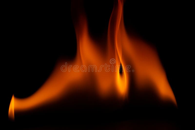 Burning Power of the Flame, Flames, and Burning Sparks Close-up, Fire ...