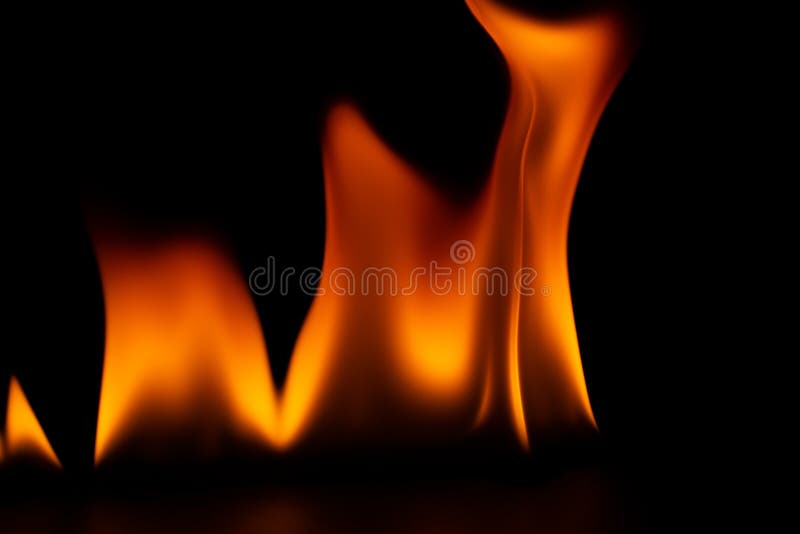 Burning Power of the Flame, Flames, and Burning Sparks Close-up, Fire ...