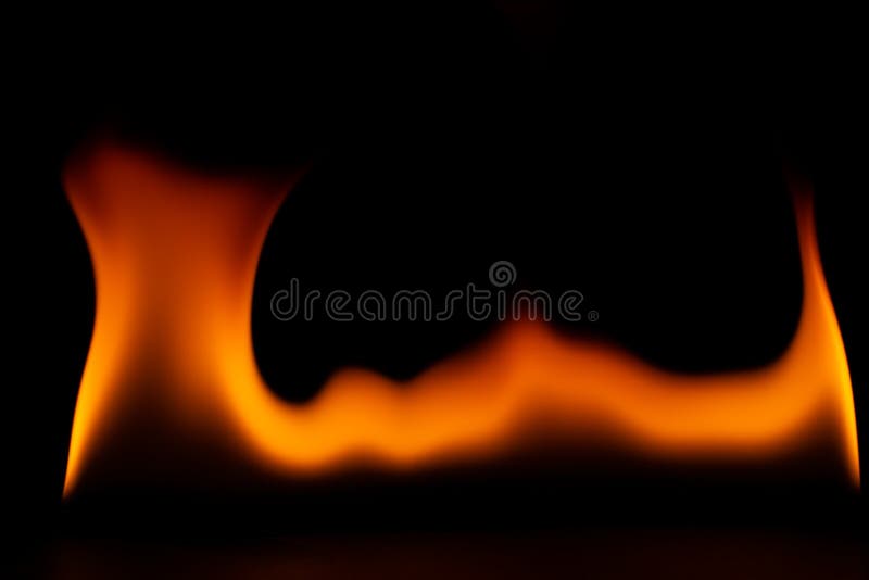 Burning Power of the Flame, Flames, and Burning Sparks Close-up, Fire ...