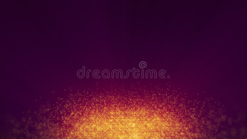 Burning Red Hot Flying Sparks Fire in the Night Sky Stock Illustration ...