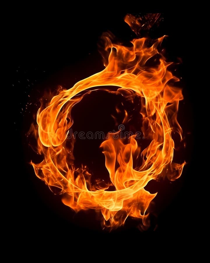 Burning Red Hot Sparks Fly from a Big Fire, Fire Overlay Made with ...