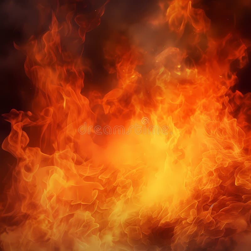 Burning Red Hot Sparks Fly from a Big Fire, Fire Overlay Made with ...