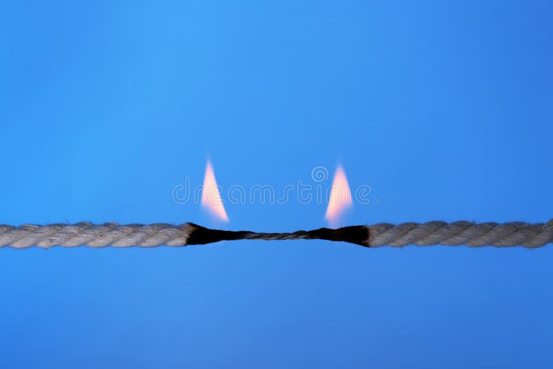 Rope breaking stock image. Image of breaking, strain - 12998485