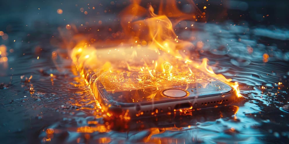 Melting Phone Stock Illustrations – 186 Melting Phone Stock ...