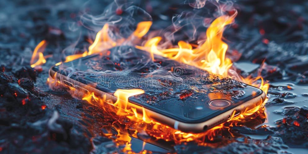 Melting Phone Stock Illustrations – 186 Melting Phone Stock ...