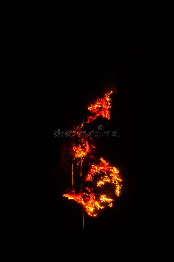 Burning Steel Wool Graphic Resource Stock Photo - Image of glow ...