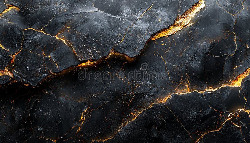 Burning Stone in Nature, Heat and Flame Backdrop Generated by AI Stock ...